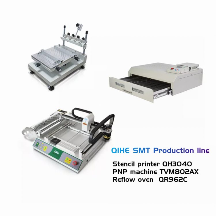 TVM802AX desktop SMT pick and place machine 2heads 29slots deluxe ...