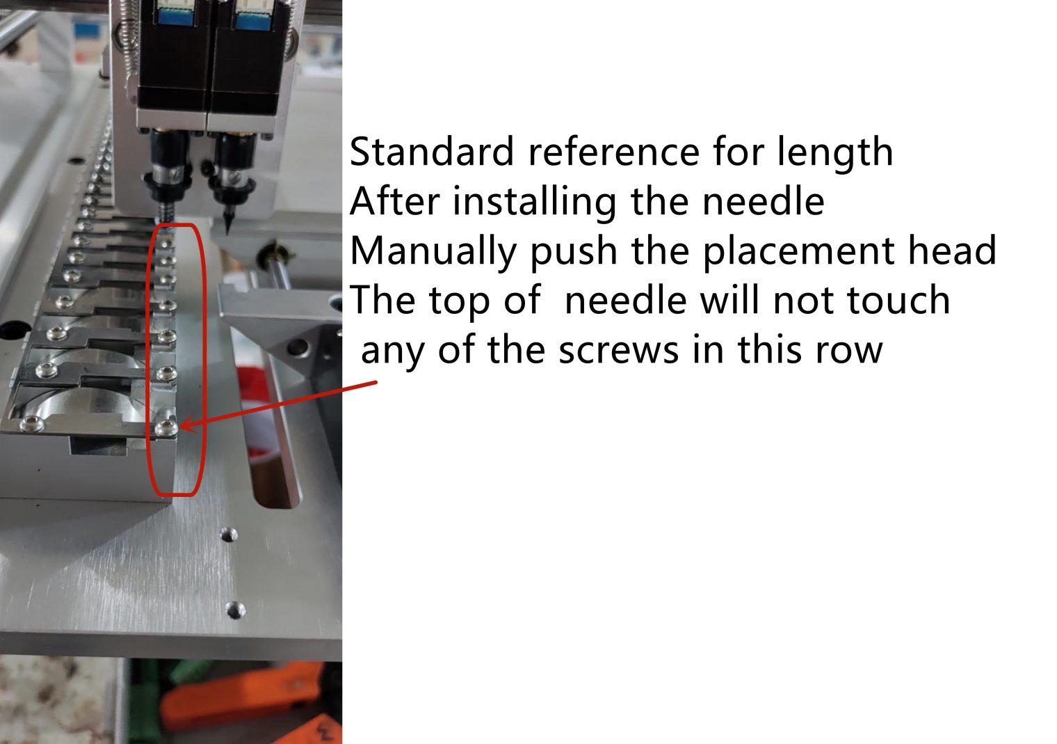 Pick and place machine TVM802 How Replace The Prick Needle