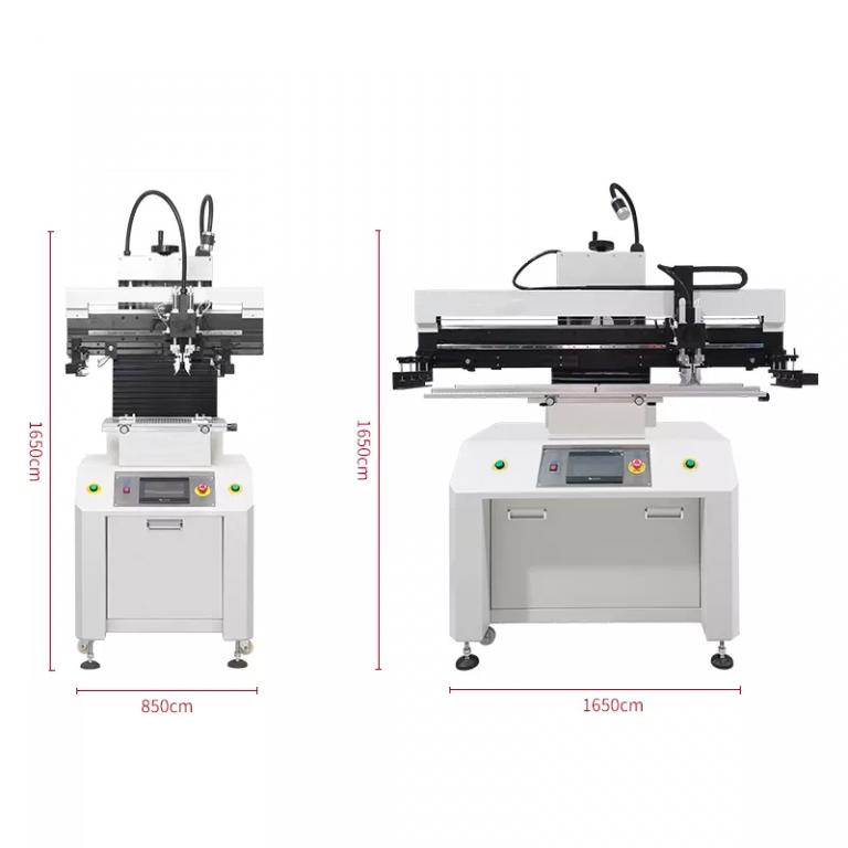 QP1068S Semi Automatic Stencil Printing 1.2meters - Smt pick and place machine, Stencil Printer ...