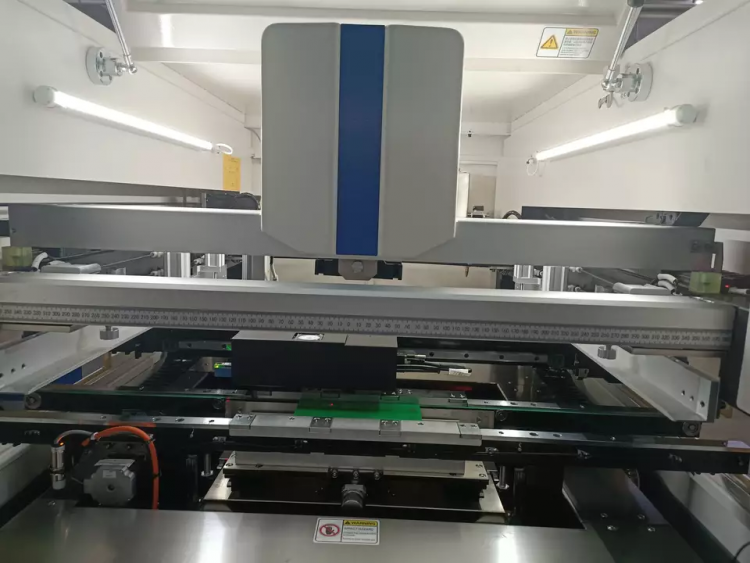 QiHeQP450 automatic soldering machine vision stencil printer