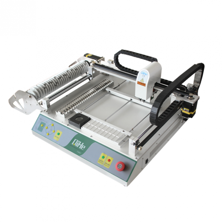 TVM802AX desktop SMT pick and place machine 2heads 29slots deluxe ...