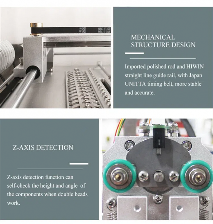 tvm802b liteplacer 48 slots desktop chip mounter pnp machine