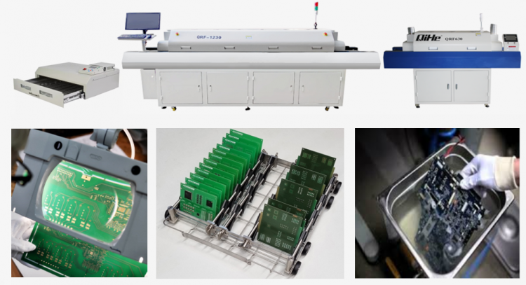 Smt pick and place machine & PCBA washing processing steps