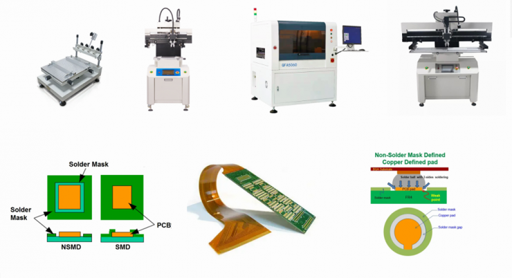 Smt pick and place machine & PCB Solder mask design skills