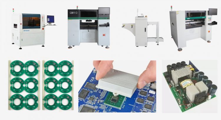 Smt pick and place machine & Heat dissipation of PCB design