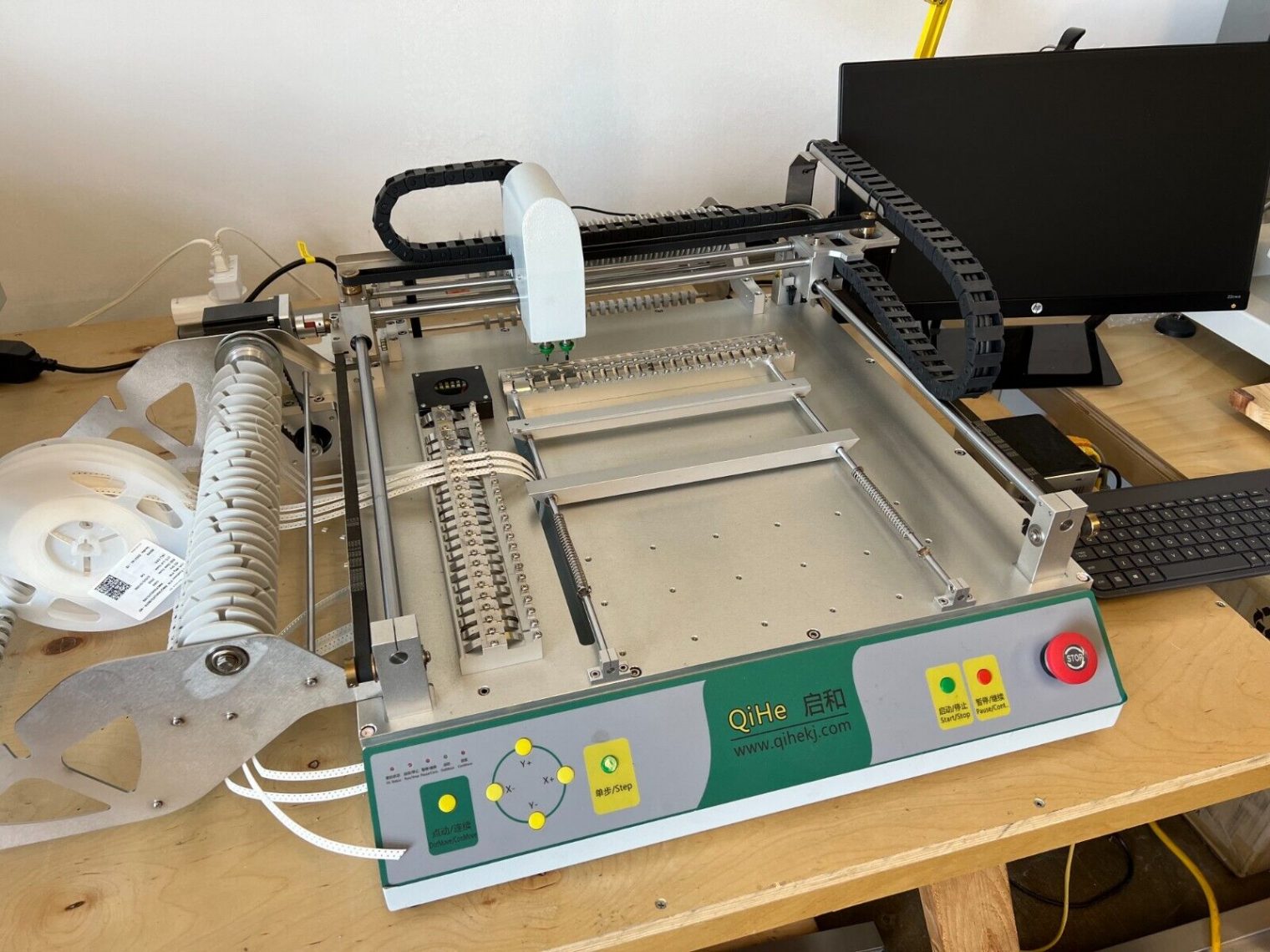 Smt pick and place machine TVM802B desktop pnp → Los Angeles