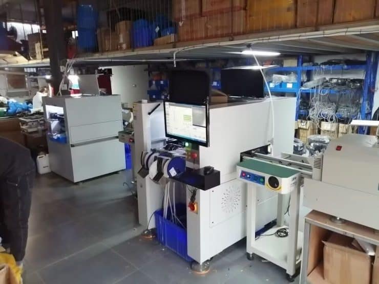 Smt pick and place machine QM62 TVM925 pnp combined smt line smt ...