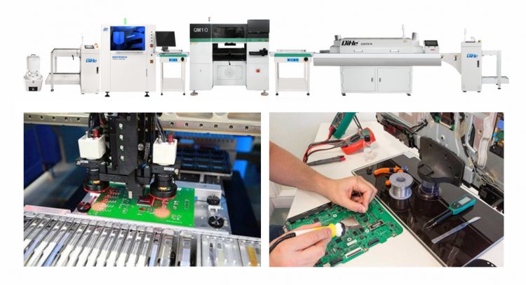Smt pick and place machine & SMT sampling making methods