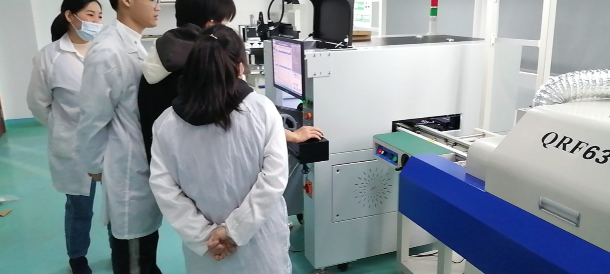 QM62 automatic pick and place machine smt setup,