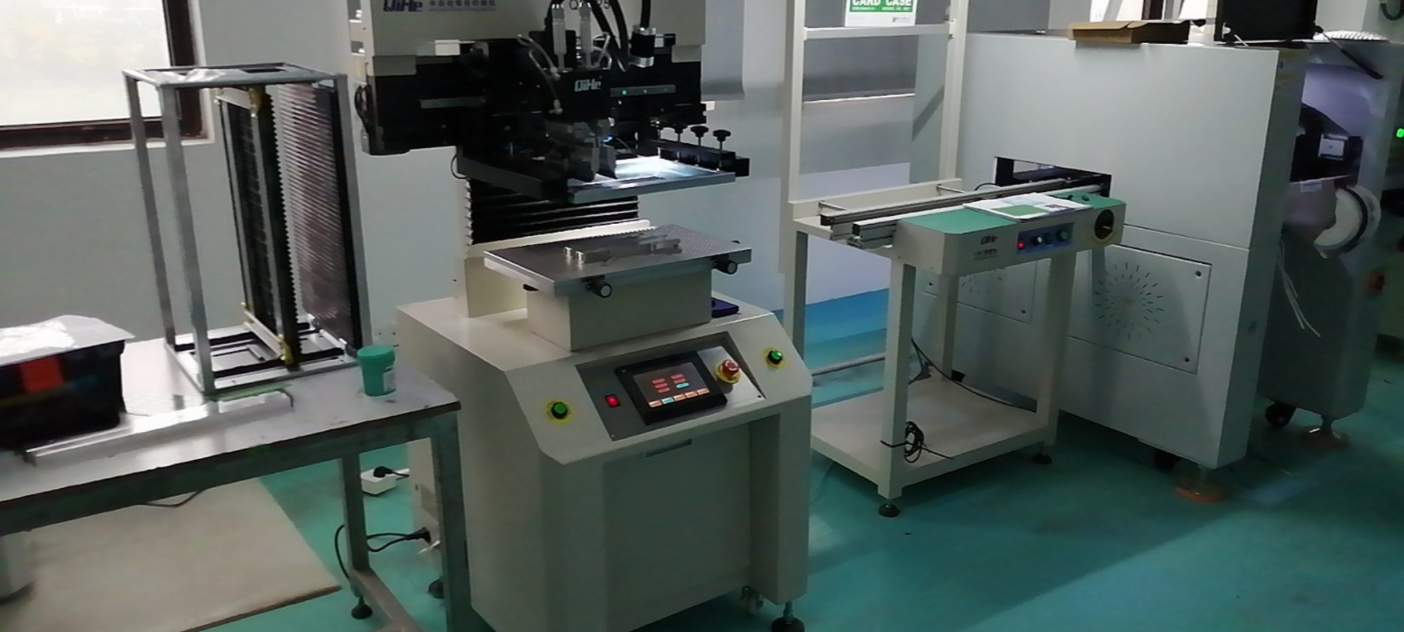 QM62 automatic pick and place machine smt setup,