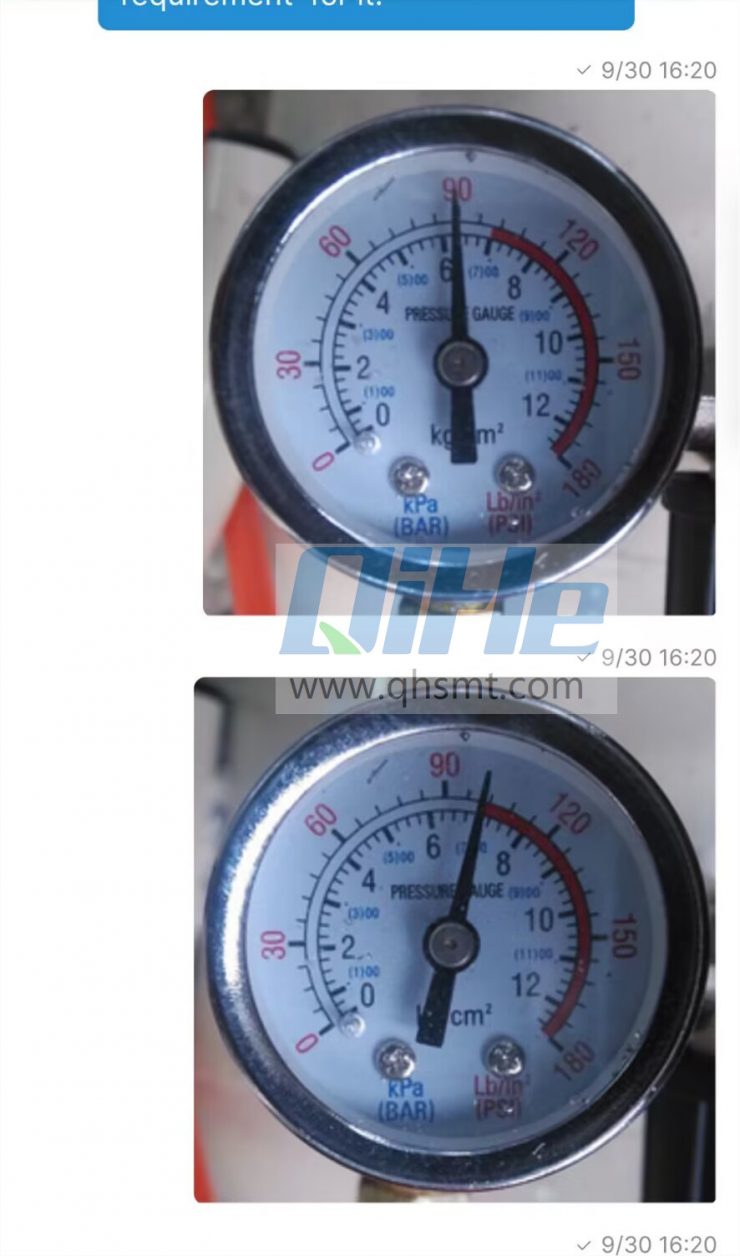 smt air supply air compressor for pick and place machine