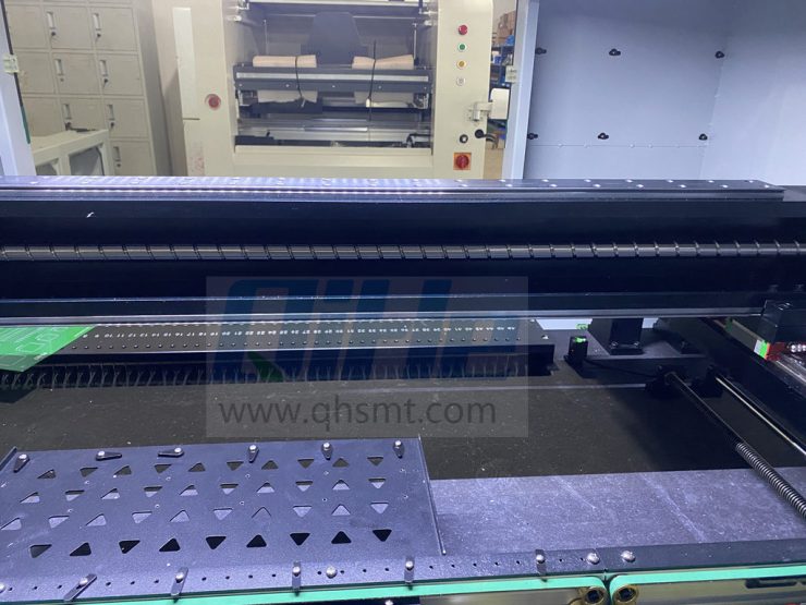 pick and place machine Qihe QM10 smt line setup