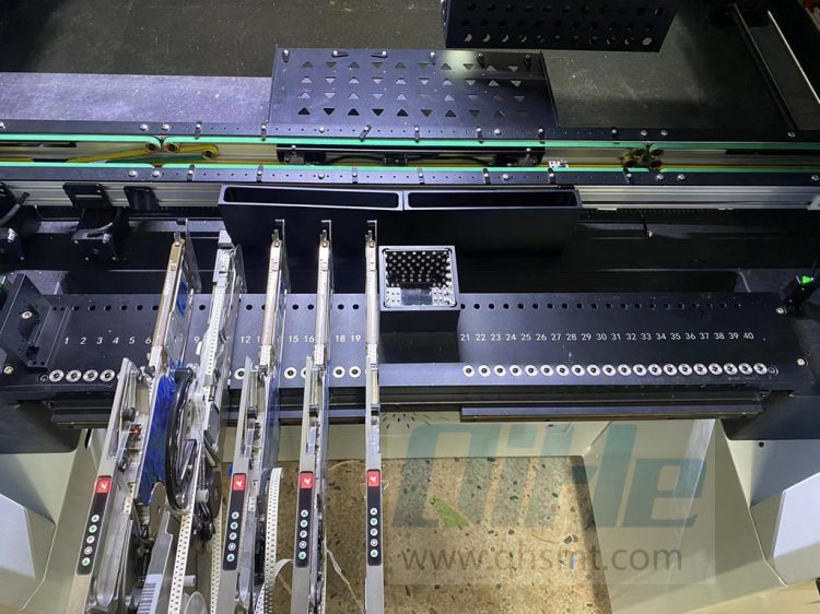 pick and place machine Qihe QM10 smt line setup