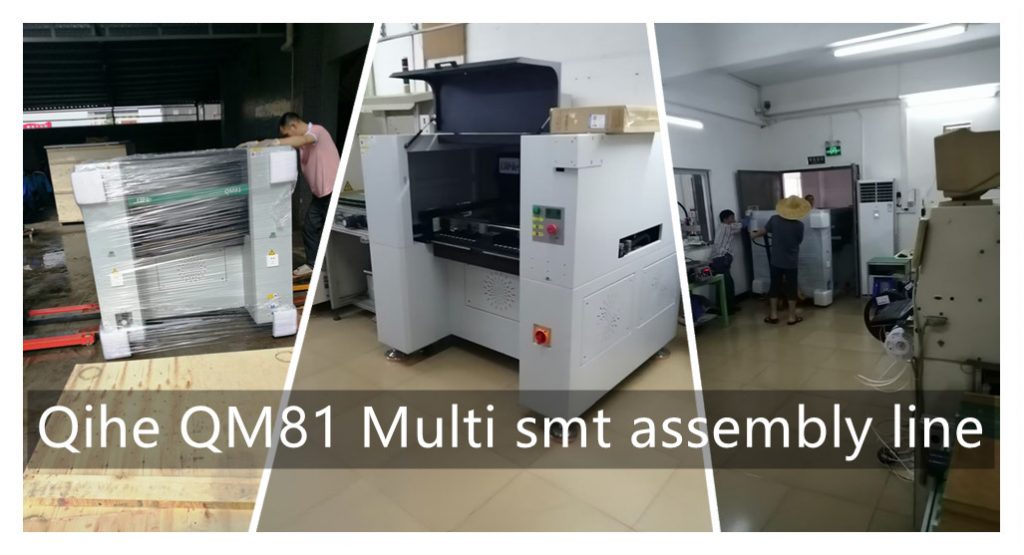 QM81 Multi smt assembly line smd installation