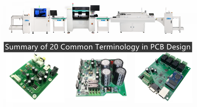 pick and place machine Common Terminology in PCB Design