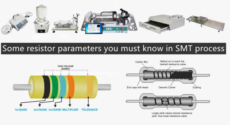 pick and place machine resistor parameters in SMT process